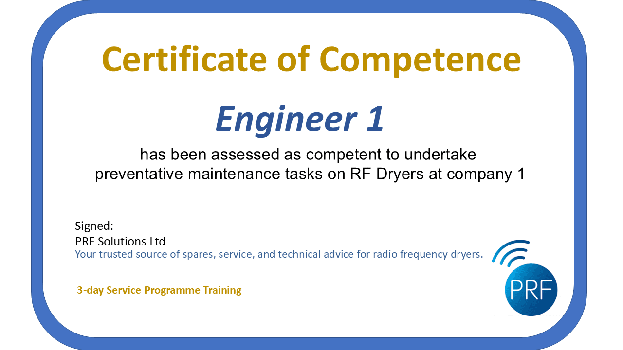 RF Equipment Training Courses - On-Site Training - PRF Solutions